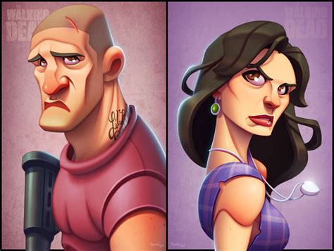 The Walking Dead Shane And Lori By Ubegovic On Deviantart