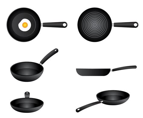 Frying Pan Vector At Collection Of Frying Pan Vector