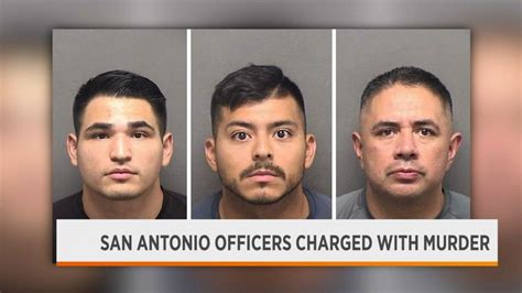 3 San Antonio Police Officers Facing Murder Charges