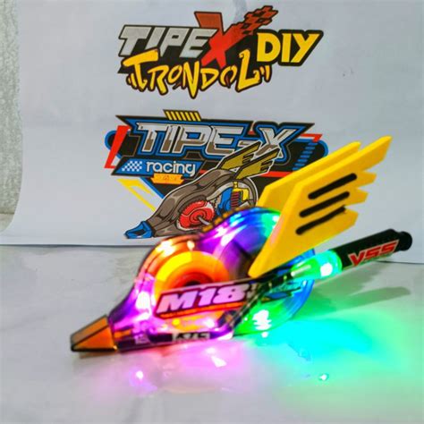 Jual Tip X Trondol Modif Lampu Bisa Di Pakai Buat Penghapus COD