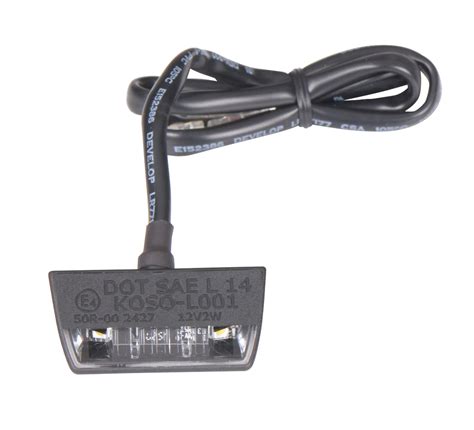 Koso Blade Led License Plate Light Blade Led License Plate Light