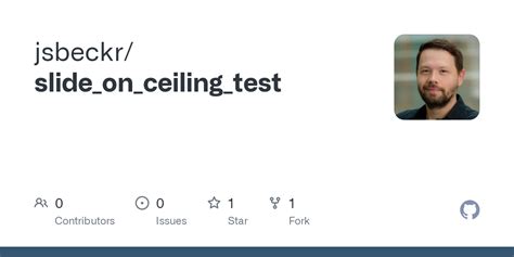 Github Jsbeckr Slide On Ceiling Test