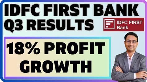 Mega Q3 Result Analysis Idfc First Bank Q3 Results 2024 Idfc First