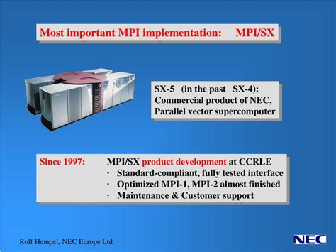 ppt basic message passing benchmarks methodology and pitfalls
