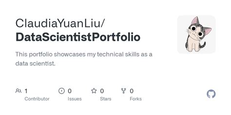 Github Claudiayuanliudatascientistportfolio This Portfolio