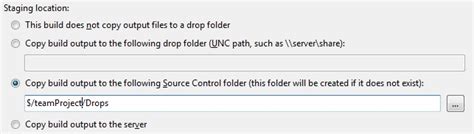 Tfs Visual Studio Online Build Drop Only Contains Log Files Stack