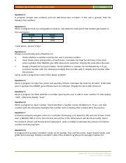 Programs for Selection Control Structures: Coding Challenges and | Course Hero