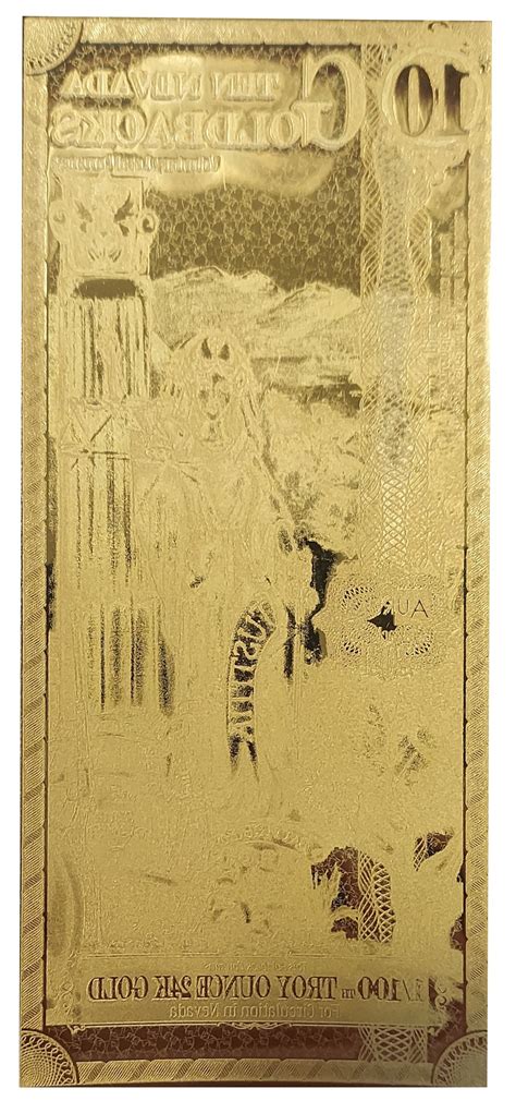 10 Goldbacks Nevada United States Numista