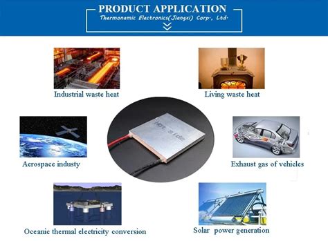 High Quality Thermoelectric Power Generation Module Tehp1 1263 15