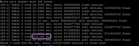 Ubuntu 2004 P3 7 Slowing Down · Issue 462 · Madmax43v3rchia Plotter