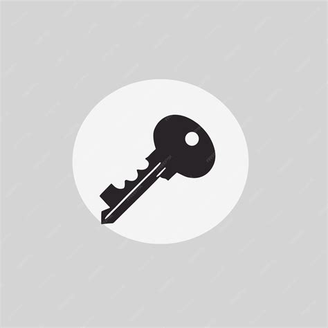 Premium Vector Key Icon Logo Vector Illustration