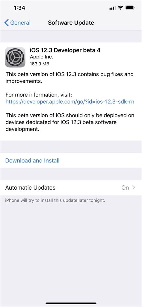 Apple Releases IOS 12 3 Beta 4 For IPhone To Developers IOS IPhone Gadget Hacks