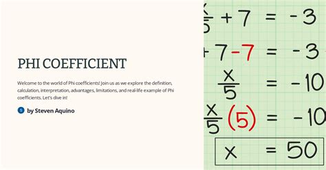Phi Coefficient