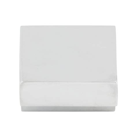 Nouveau Collection Square 58 Centers Long Square Knob In Polished