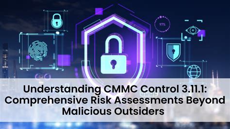 Understanding Cmmc Control 3 11 1 Comprehensive Risk Assessments