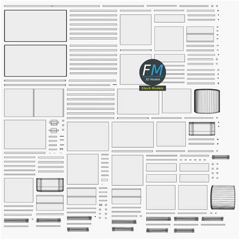 Wide Classroom Table With Side Shelves By Francescomilanese85 3docean