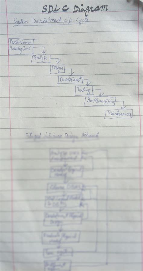 Solution Sdlc Diagram And Staged Database Design Studypool