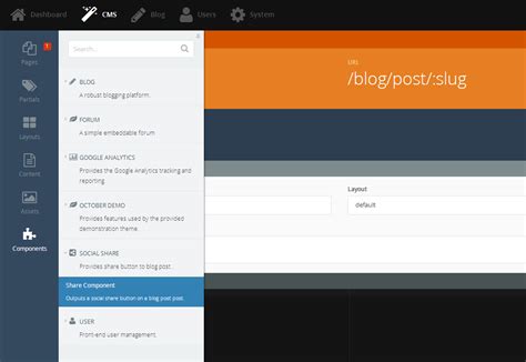 Social Share Plugin October Cms