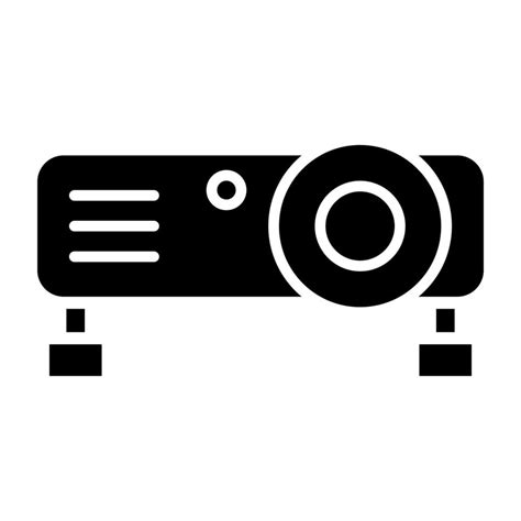 Projector Icon Style 13710898 Vector Art At Vecteezy