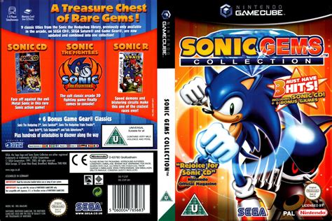 Captain Williams Sonic Gems Collection Sega 2003 Nintendo