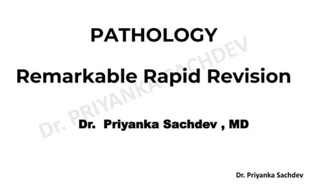 Dr Priyanka Sachdev General Pathologypdf