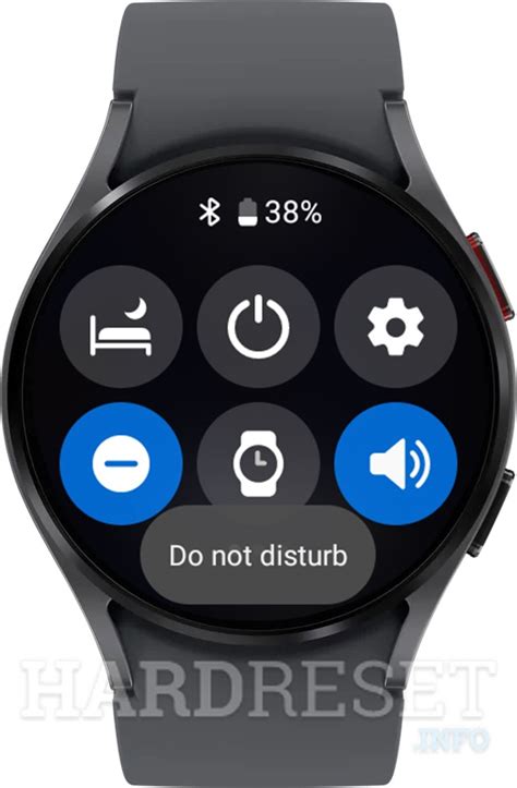Enable Do Not Disturb Mode Samsung Galaxy Watch5 40mm How To