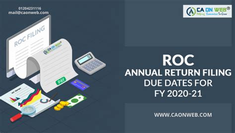 Company Annual Return File ROC Filing