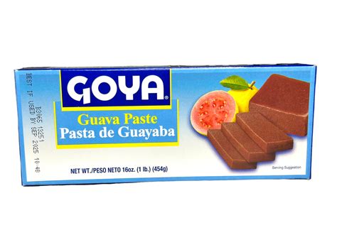 Goya Guava Paste Pasta De Guayaba 16 Oz 1 Lb 454 G Bars 2 Pack By