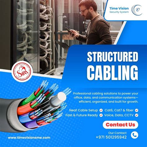 Time 𝑩𝒖𝒊𝒍𝒅𝒊𝒏𝒈 𝒂 𝒇𝒖𝒕𝒖𝒓𝒆 𝒓𝒆𝒂𝒅𝒚 𝒘𝒐𝒓𝒌𝒔𝒑𝒂𝒄𝒆 Our Structured Cabling