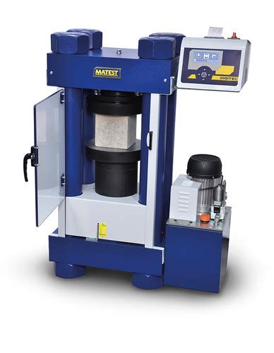 Matest Prensa Para Concreto 3000 Kn Automática Autotec Pts Primo