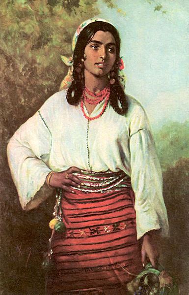 Gipsy Girl 1884 Theodor Aman