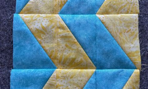 Zig Zag Block August BOM True Blue Quilts