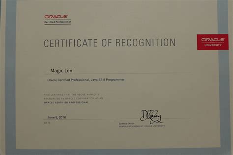 oracle certified professional java se 8 programmer ocpjp 國際原廠認證 magiclen