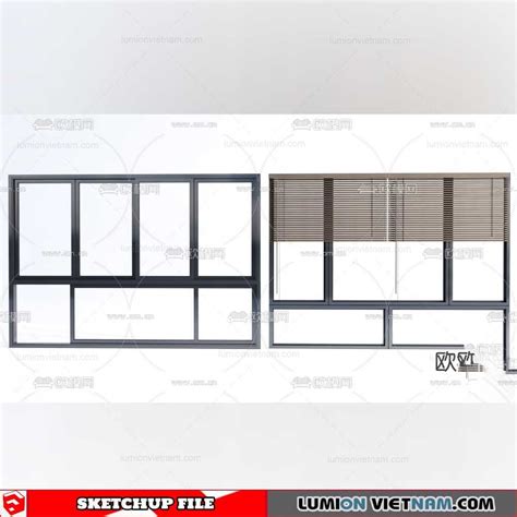 Window Sketchup Models By Dinh Thanh