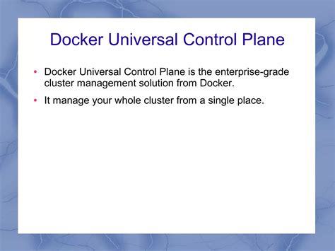 Docker Basics Ppt