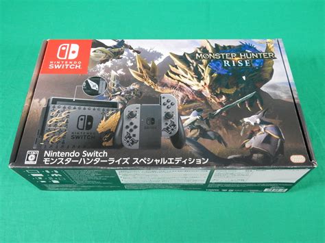 60q712 Nintendo Switch 本体 モンスターハンターライズ スペシャルエディション Had S Kgagl 任天堂