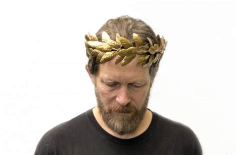 Men S Large Gold Leaf Headband Gold Leaf Crown Bacchus Laurel Apollo Leaf Laurel Toga