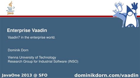 Ppt Enterprise Vaadin Powerpoint Presentation Free Download Id 4705366