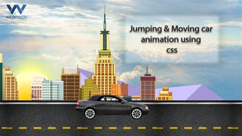 How To Create A Stunning Moving Car Animation With Html And Css Css