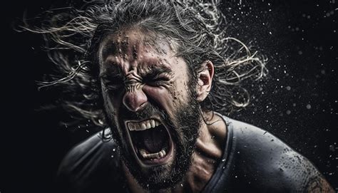 Premium Photo Expressive Faces Portraits Of Intense Emotions In Action