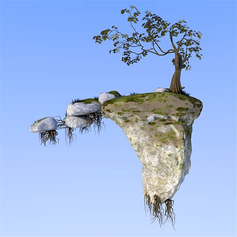 Celestial Island 3d Models 1971s