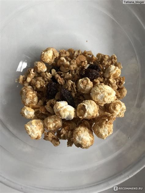 Гранола Ол’Лайт Pop crunch гранола медовая с попкорном и изюмом ...