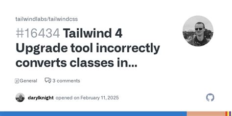 tailwind 4 upgrade tool incorrectly converts classes in layer