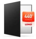 Longi Solar Hi Mo 6 LR5 54 HTB Explorer 430W 435W 440W HPBC Solar Cell All Black Solar Panel