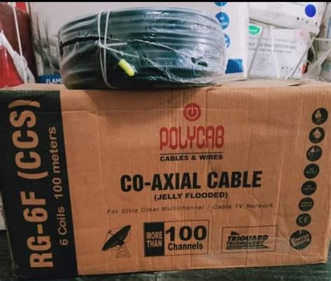 Rg 6 Ccs Cable 100m At ₹ 650 Coil In Mumbai Id 26029456333