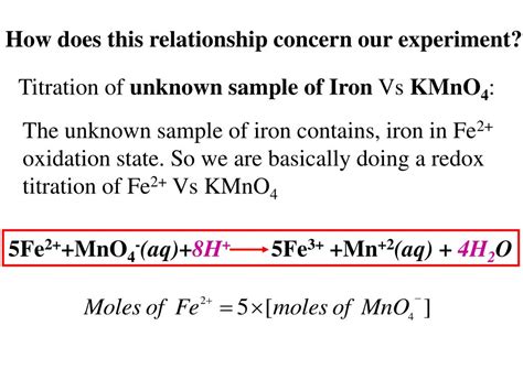 Ppt Redox Titration Powerpoint Presentation Free Download Id4545121