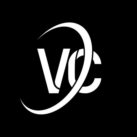 VC Logo V C Design White VC Letter VC Letter Logo Design Initial