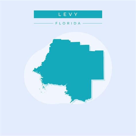 Premium Vector Vector Illustration Vector Of Levy Map Florida