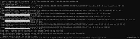Pip Install Pyinstaller 时报错： Warning Retrying Retrytotal4 Connect