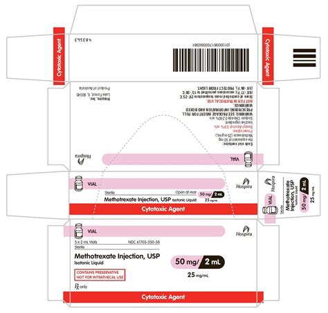 Methotrexate Vl 25mgml 2ml Gis Medical And Surgical Supplies